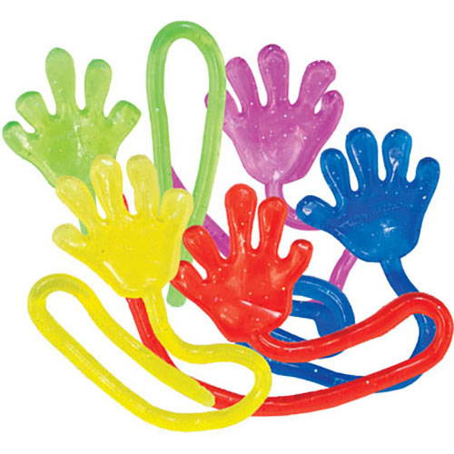 Glitter Sticky Hands Giggletimetoys